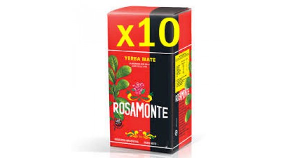 yerba mate rosamonte con palo; rosamonte 10Kg